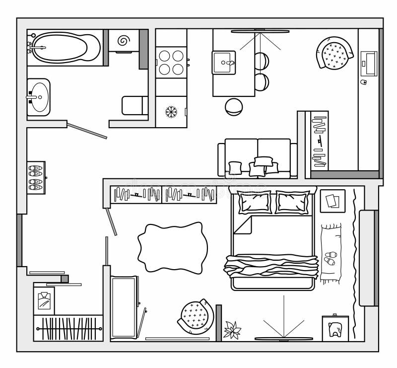 Interior Design Of Small House Map | Psoriasisguru.com