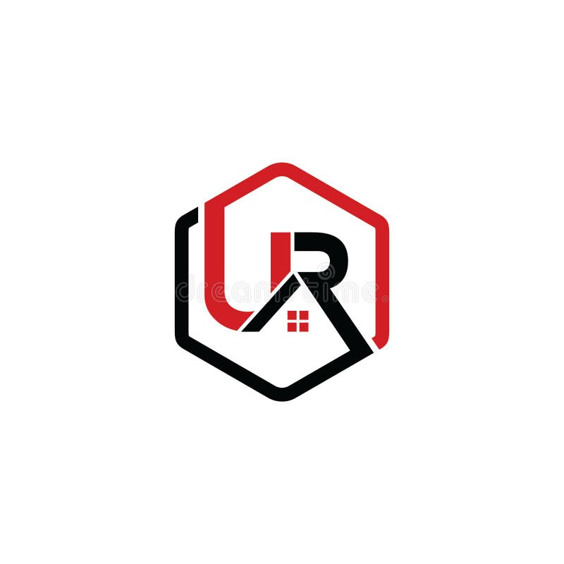 UR Letter Logo Icon Design Template Elements Stock Vector ...