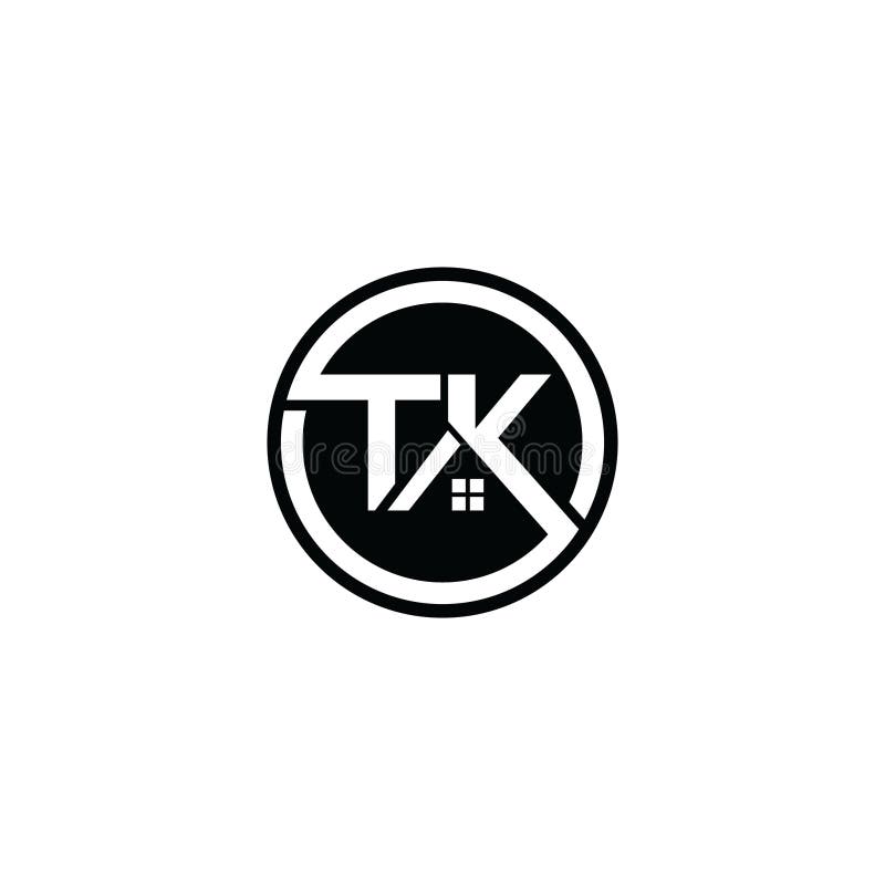 TK Letter Logo Icon Design Template Elements Stock Vector ...