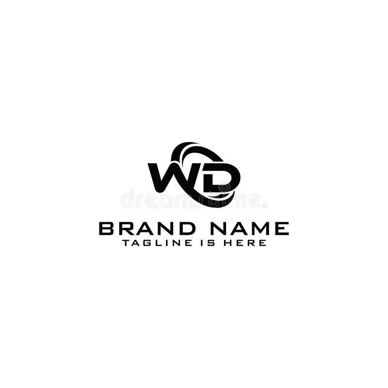Wd Letter Logo Stock Illustrations – 881 Wd Letter Logo Stock ...