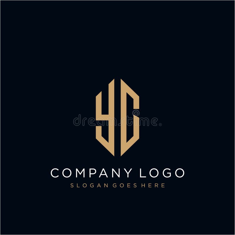 YC Letter Logo Icon Design Template Elements Stock Vector ...