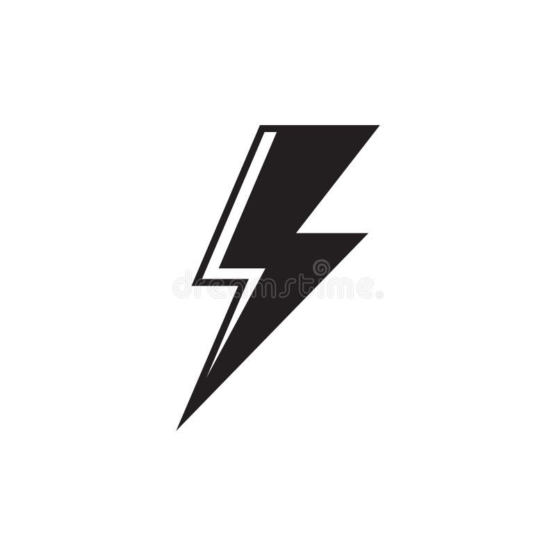 Lightning Bolt Black White Stock Illustrations – 6,896 Lightning Bolt ...