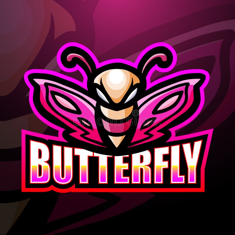 Butterfly team logo stock vector. Illustration of design - 32591266