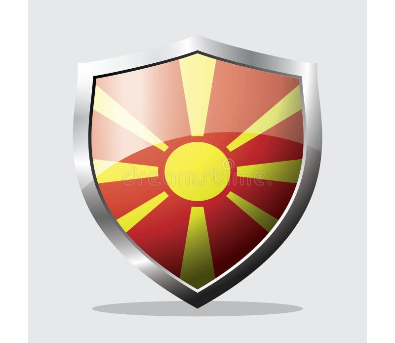Macedonia Shield Stock Illustrations – 93 Macedonia Shield Stock ...