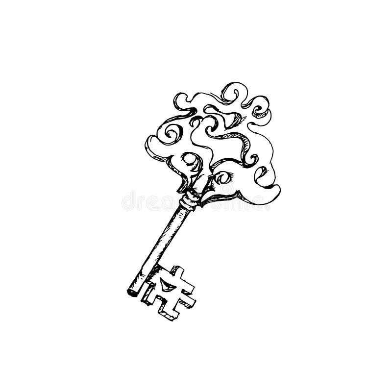 Skeleton Key Coloring Pages