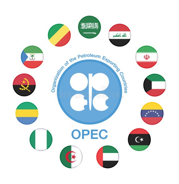 OPEC Members Countries National Flags. OPEC Members Countries Flags ...