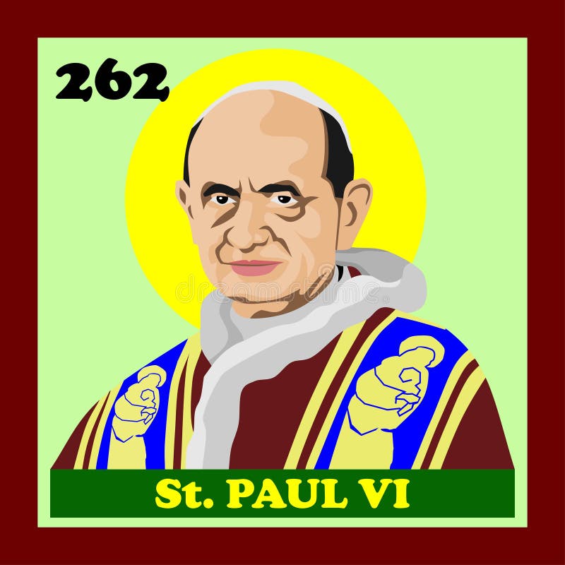 Paul Vi Stock Illustrations – 6 Paul Vi Stock Illustrations, Vectors ...