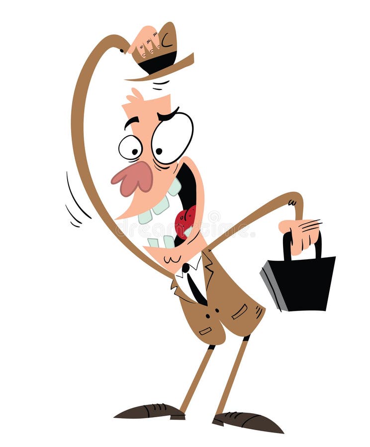 Cartoon Man Saying Hello Stock Illustrations – 378 Cartoon Man Saying ...