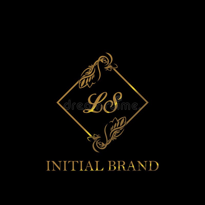 LS Initial Wedding Logo Template Vector Stock Vector - Illustration of ...