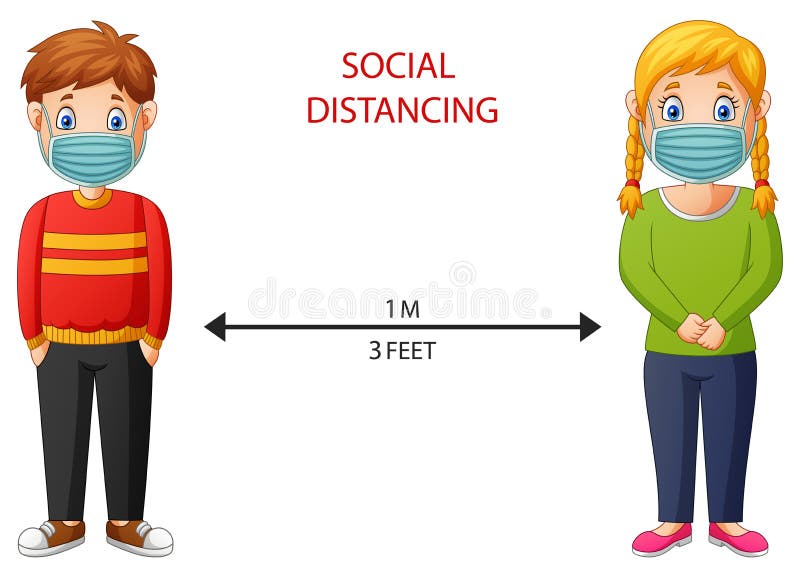 Keep Distance Stock Illustrations – 10,995 Keep Distance Stock ...