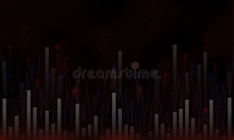 Financial Crisis Graph. Shares Fall Down. Economy Fallout. Space for ...