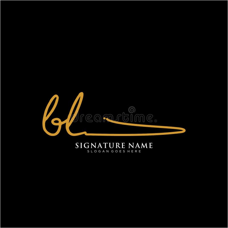 Bl Signature Stock Illustrations – 289 Bl Signature Stock Illustrations ...