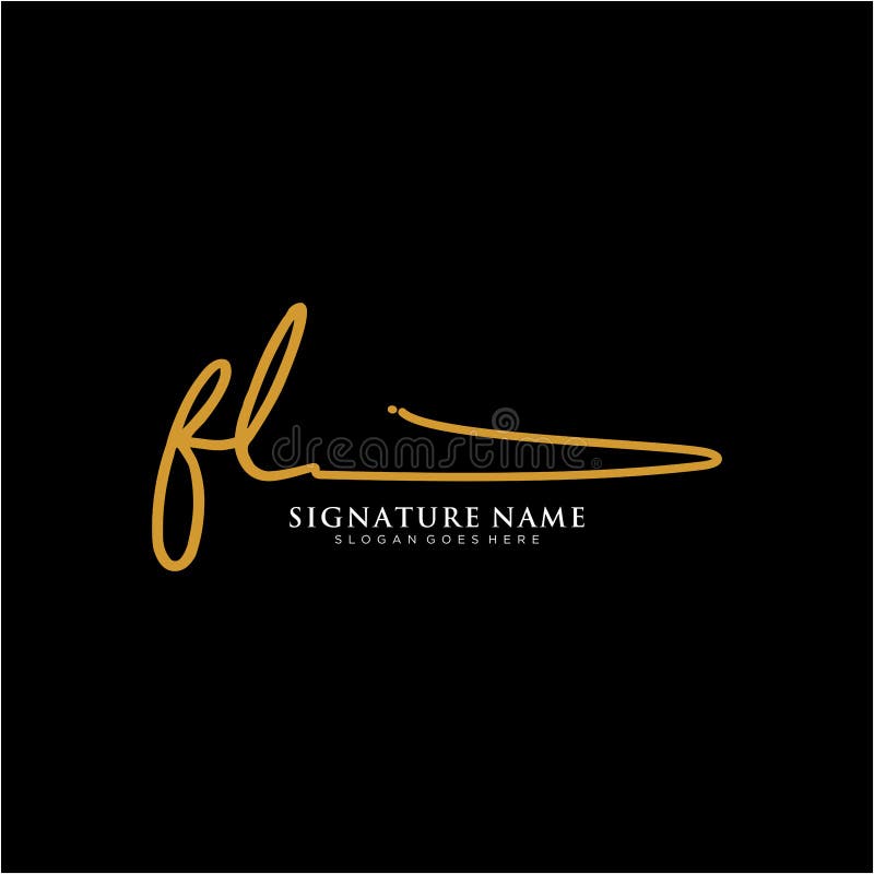 Fl Signature Stock Illustrations – 195 Fl Signature Stock Illustrations ...
