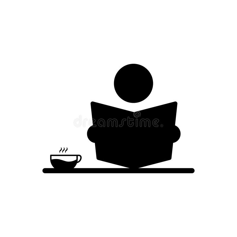 Morning Newspaper and Coffee Icon. Design Vector Stock Vector ...