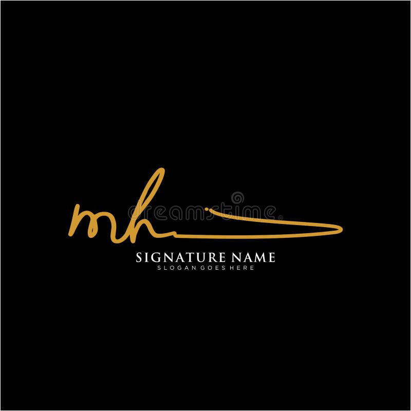 Mh Signature Stock Illustrations – 250 Mh Signature Stock Illustrations ...