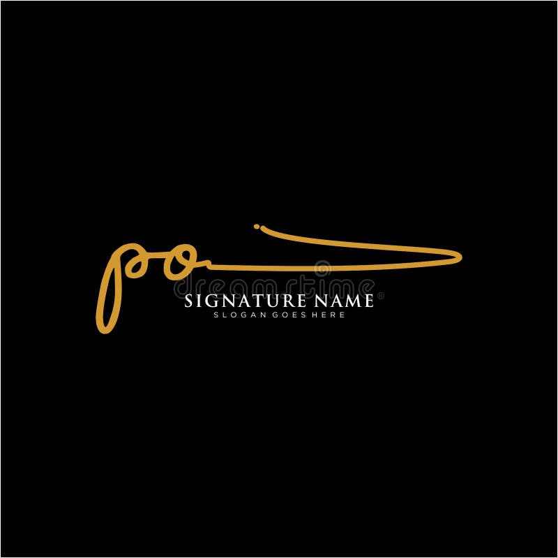 Po Signature Stock Illustrations – 215 Po Signature Stock Illustrations ...