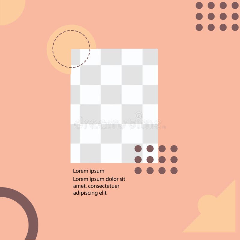 Trendy Social Media Post Template. Vector Banner Layout Design. Stock ...