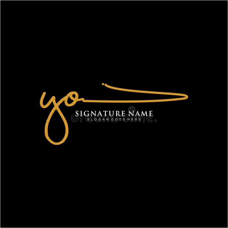 Yo Signature Stock Illustrations – 246 Yo Signature Stock Illustrations ...