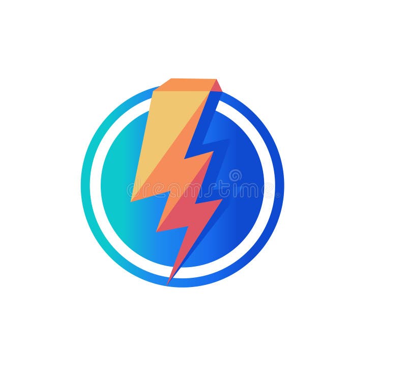 Lightning Shield Vector Logo Design Template Stock Vector ...