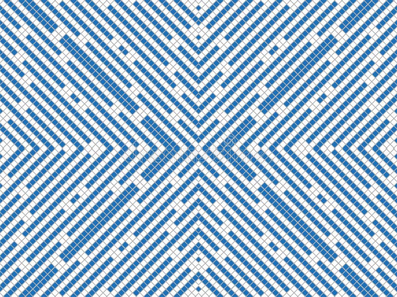 Blue and White Squares on a Gray Background. Abstract Composition ...