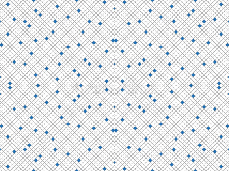 Blue and White Squares on a Gray Background. Abstract Composition ...