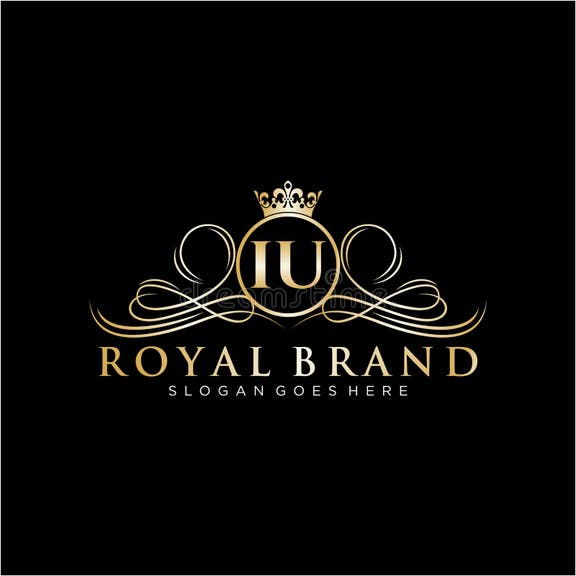 IU Signature Logo Template Vector Stock Vector - Illustration of clean ...