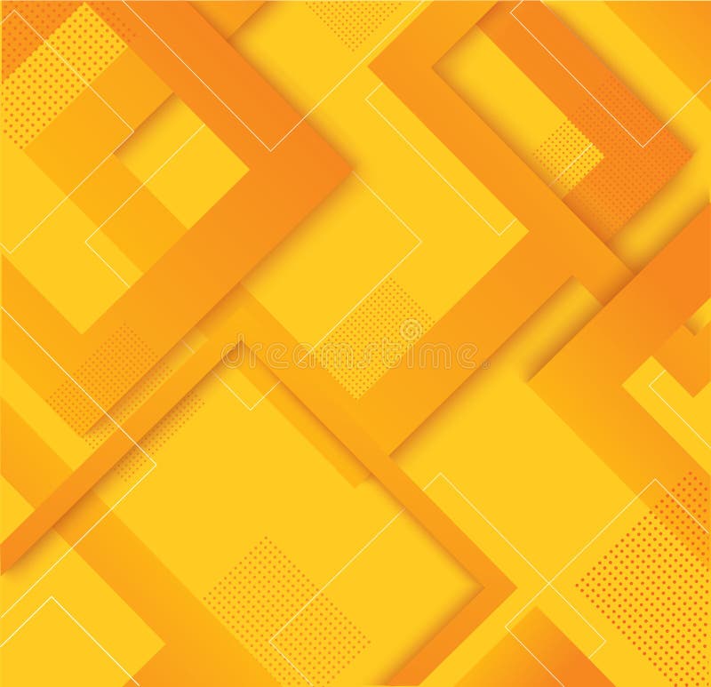 Modern Yellow Square Gradient Trendy Background Vector Illustration ...