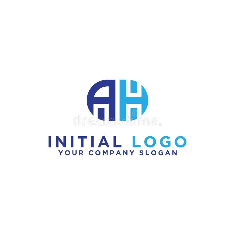 Initial AH Logo Design Monogram Identity Vector Icon Stock Vector ...