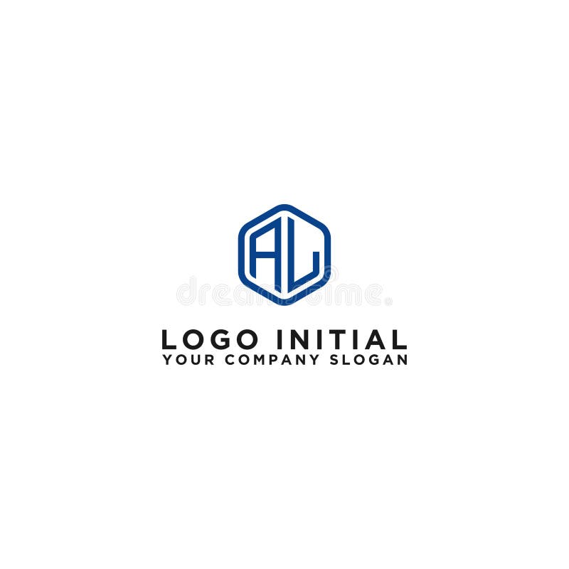Initial Letters of the AL Logo Icon. -Vector Stock Vector ...