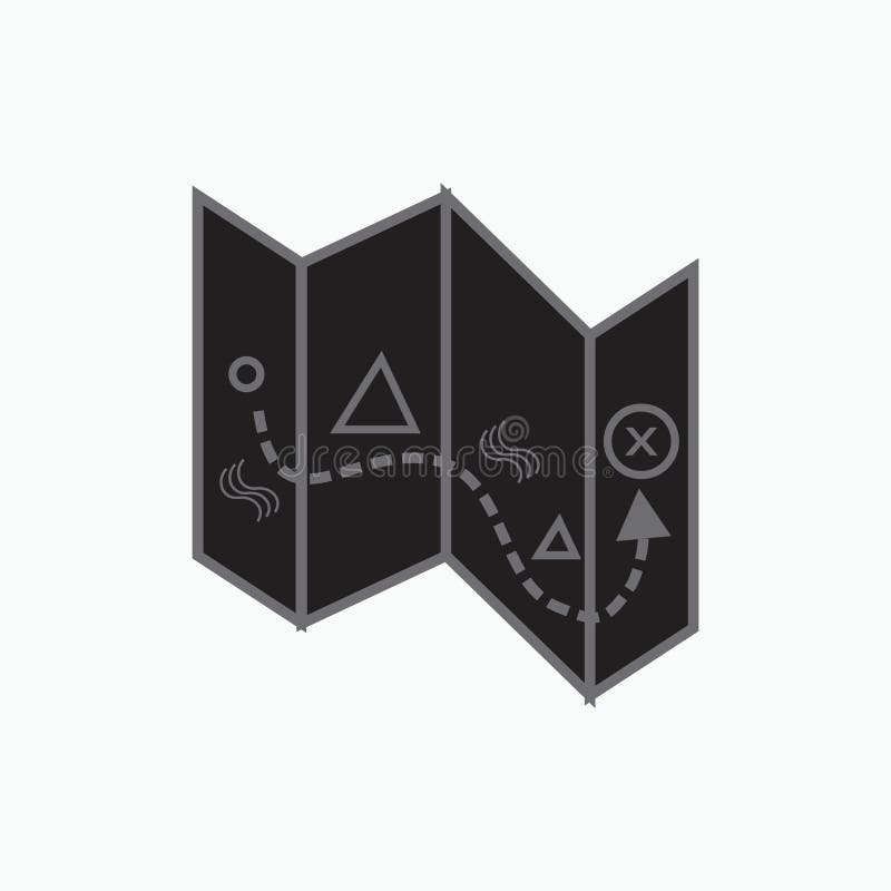 Pin Maps Icon Vector Design Symbol Stock Vector - Illustration of flag ...