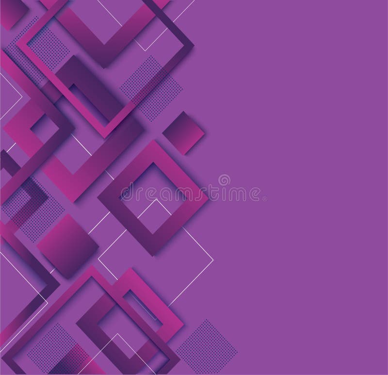 Modern Purple Square Gradient Trendy Background Vector Illustration ...