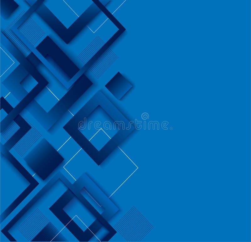 Modern Blue Square Gradient Trendy Background Vector Illustration EPS10 ...