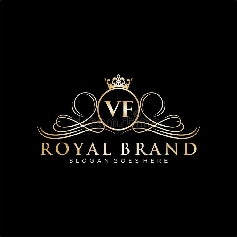 VF Signature Logo Template Vector Stock Vector - Illustration of ...