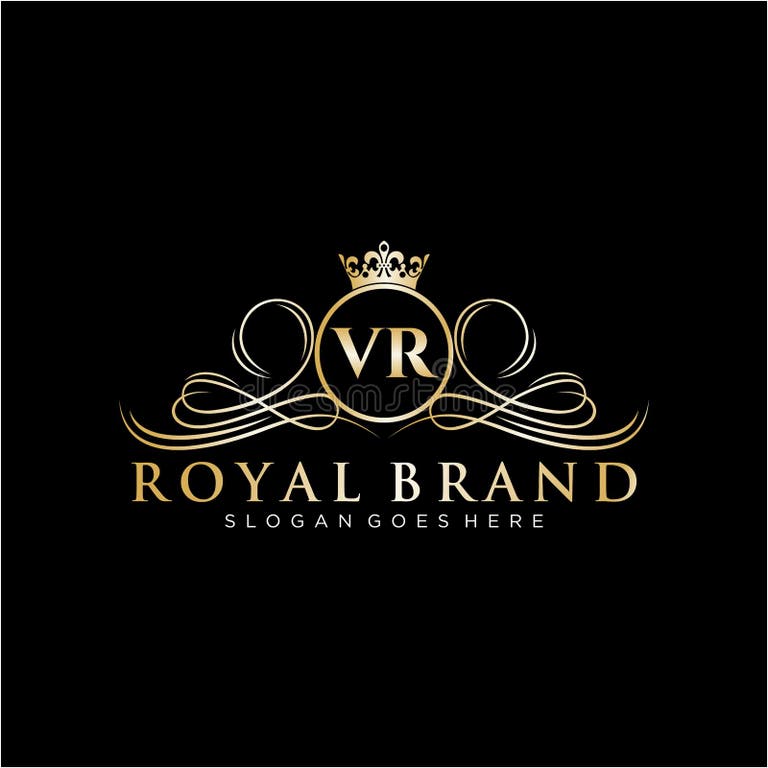 VR Signature Logo Template Vector Stock Vector - Illustration of group ...