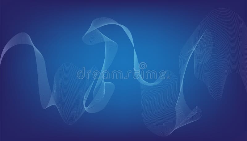 Wire Frame Technology Blue Background, Wire Frame Concept Perspective ...