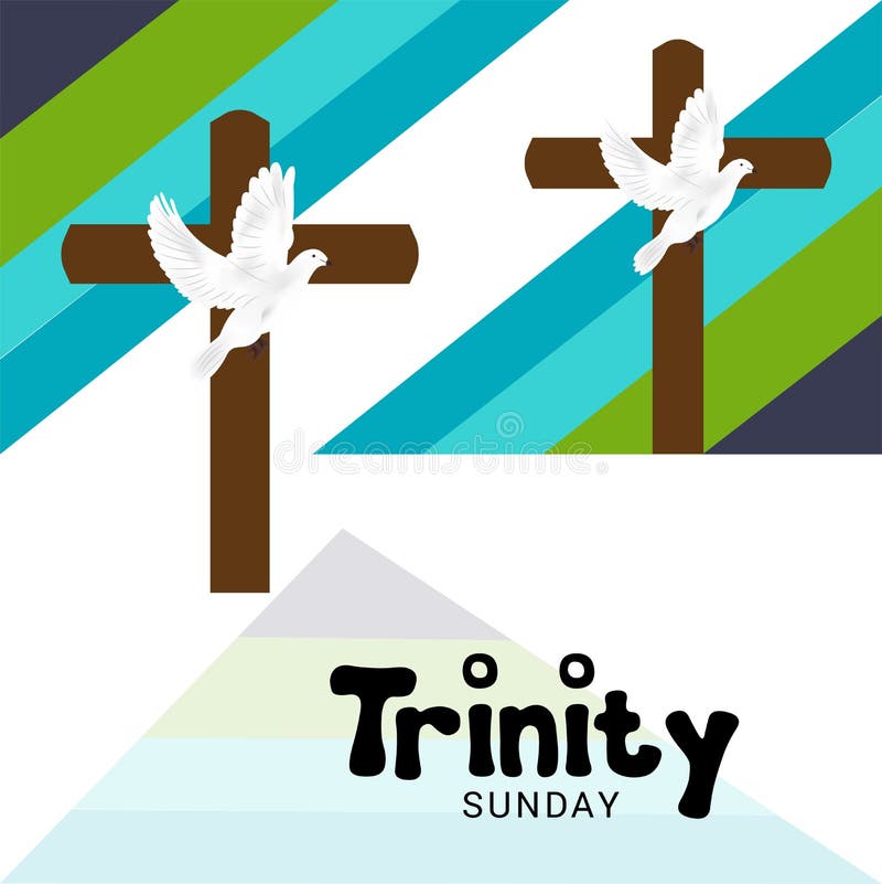 Trinity Sunday. stock illustration. Illustration of jesus - 184830659