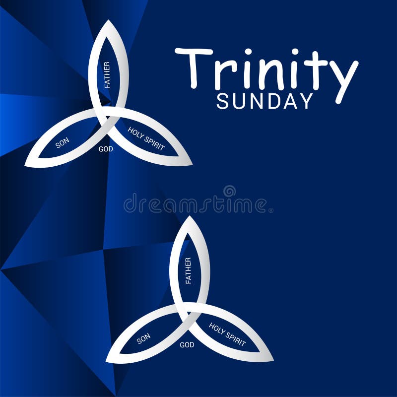 Trinity Sunday. stock illustration. Illustration of abstract - 184830765