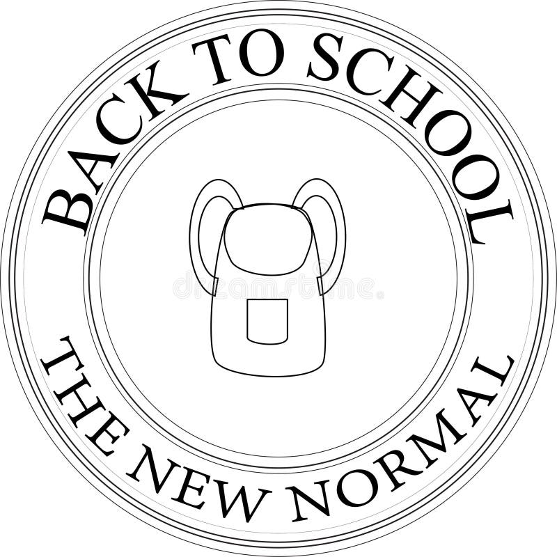 New normal sign and stamp stock vector. Illustration of emergency ...