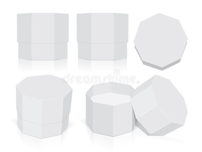 Octagonal Box Stock Illustrations – 173 Octagonal Box Stock ...