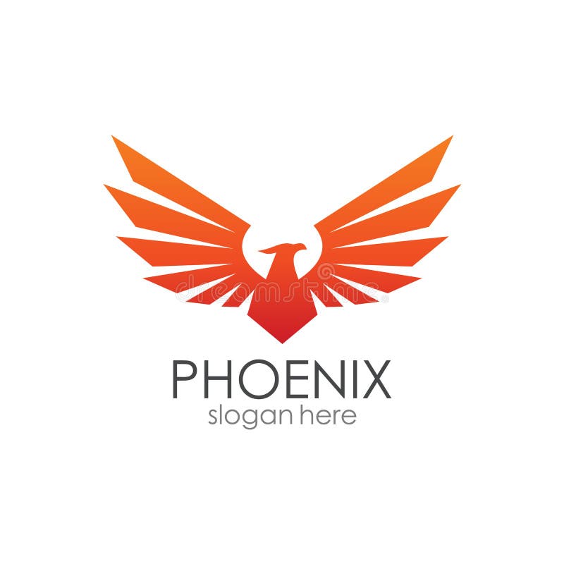 Flying Phoenix Logo Stock Illustrations – 11,701 Flying Phoenix Logo ...