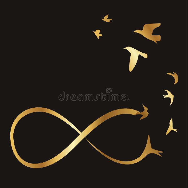 Print Infinity Love and Paw Tattoo Logo. Stock Vector - Illustration of ...