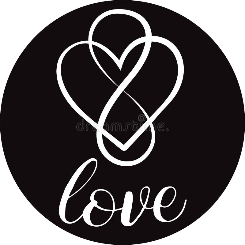 Print Infinity Freedom Symbol Vector Illustration New Art Stock Vector ...