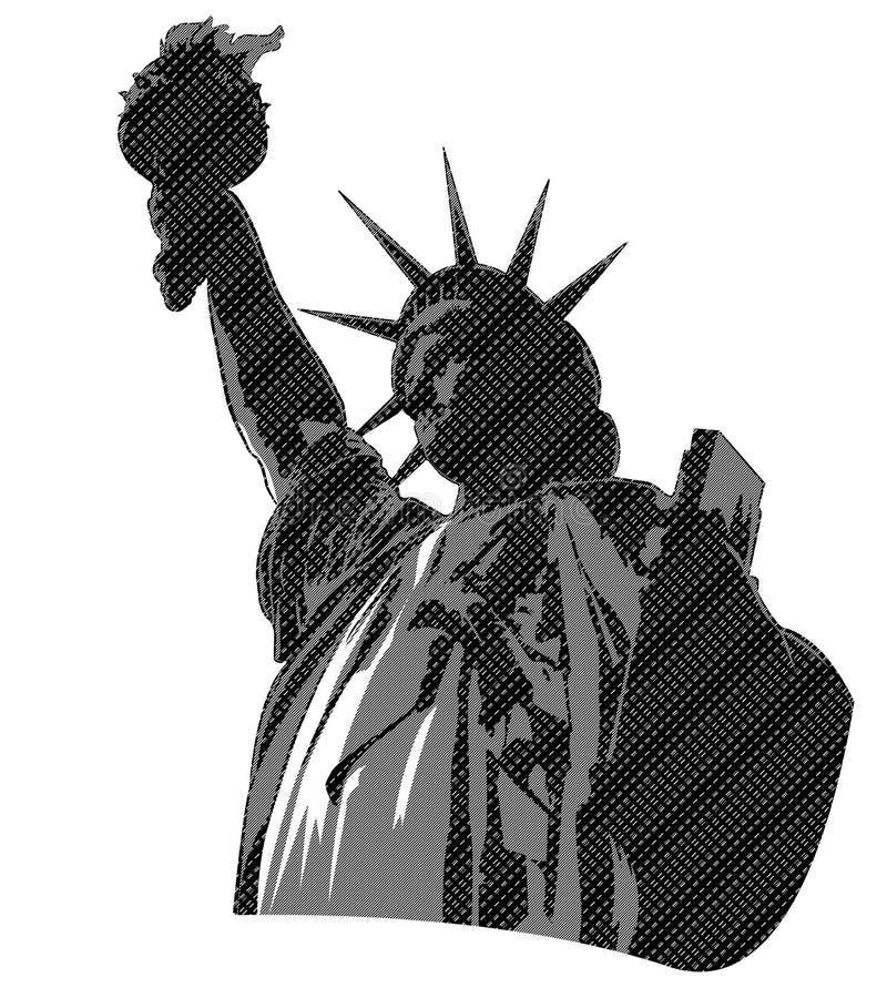 Statue of Liberty. Vector Image Stock Vector - Illustration of america ...