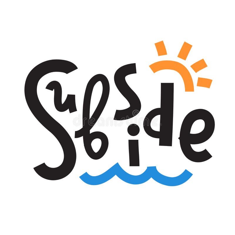 Calm Down - Simple Inspire and Motivational Quote. English Idiom ...