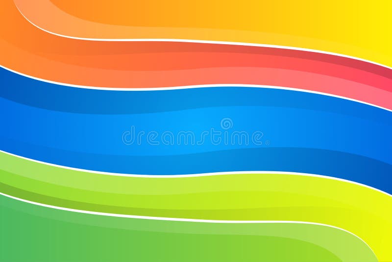 Horizontal Background with 3D Abstract Background and Paper Cut Shapes ...