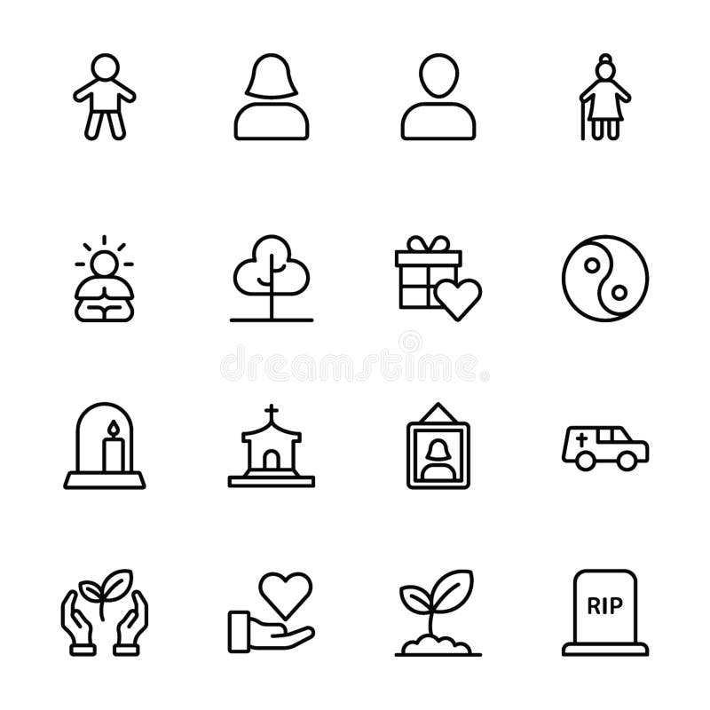 Life, Death and Life Evolution Vectors Stock Vector - Illustration of ...