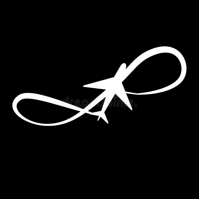 Infinity Plane Stock Illustrations – 450 Infinity Plane Stock ...