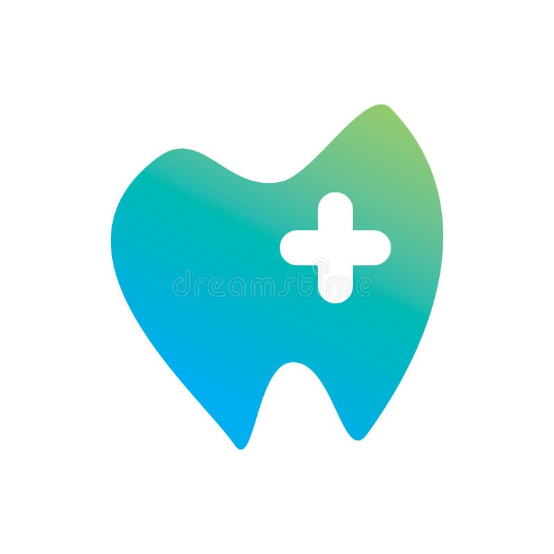 Medical Dentist Tooth Plus Doctor Care Logo Design Stock Vector ...