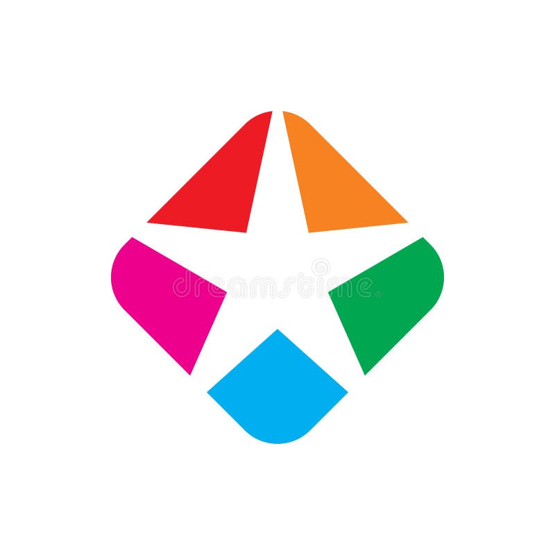 Diamond star Vector stock illustration. Illustration of shiny - 24834106