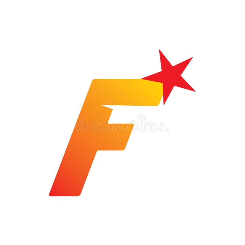 Letter F Star Logo Stock Illustrations – 977 Letter F Star Logo Stock ...